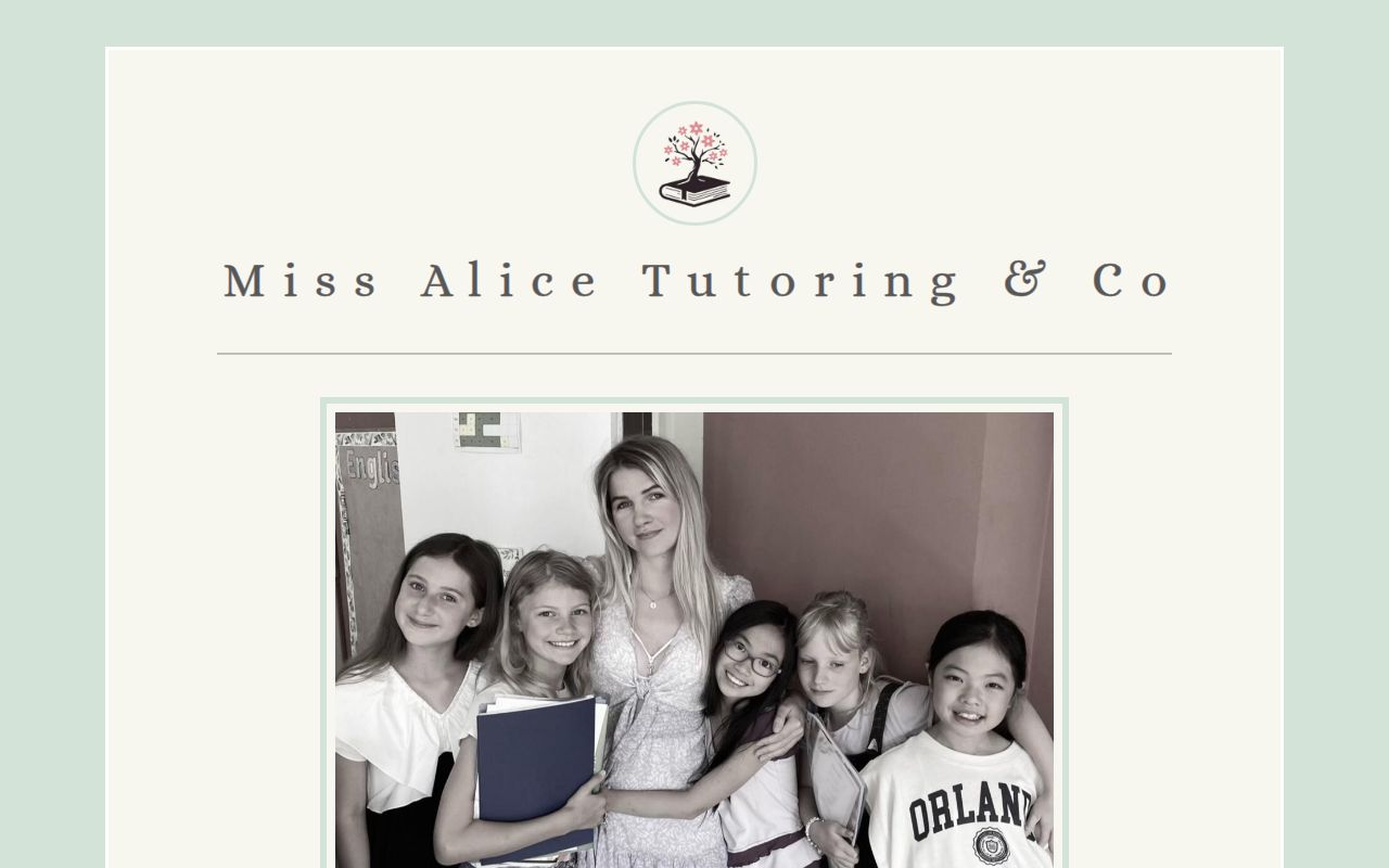 Tutor website